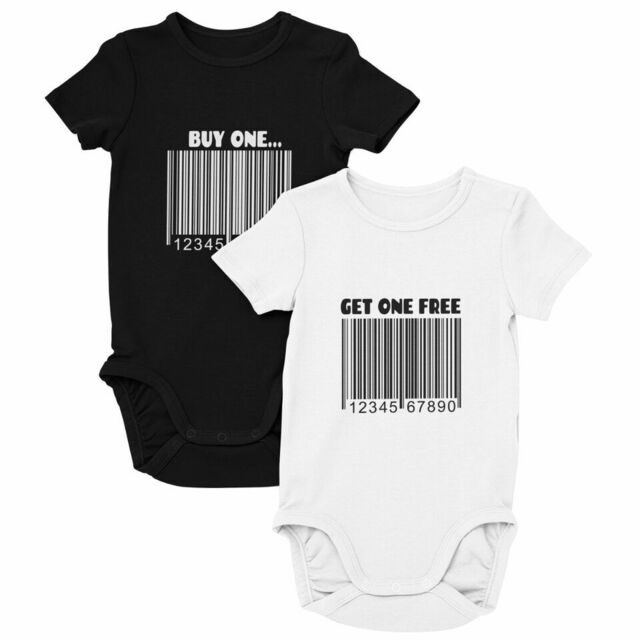 Buy one get one free onesies - Gift it printed